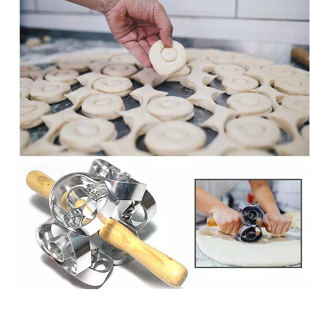 Handy Rotary Donut Cutter Made of High-Quality Aluminum Easy to Use and ...