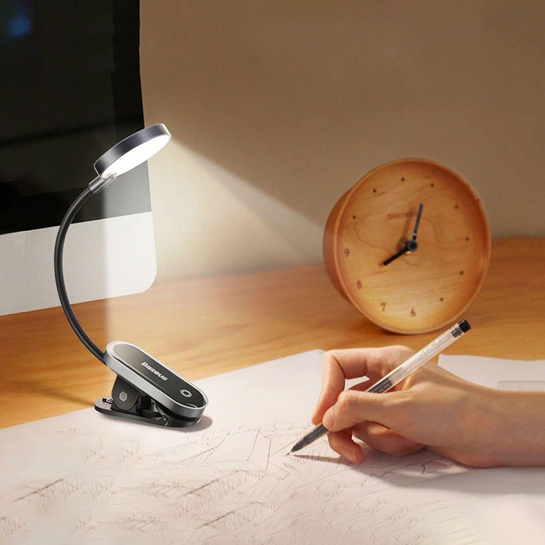 Baseus LED Rechargeable Reading Desk Lamp Mini LED Desk Lamp