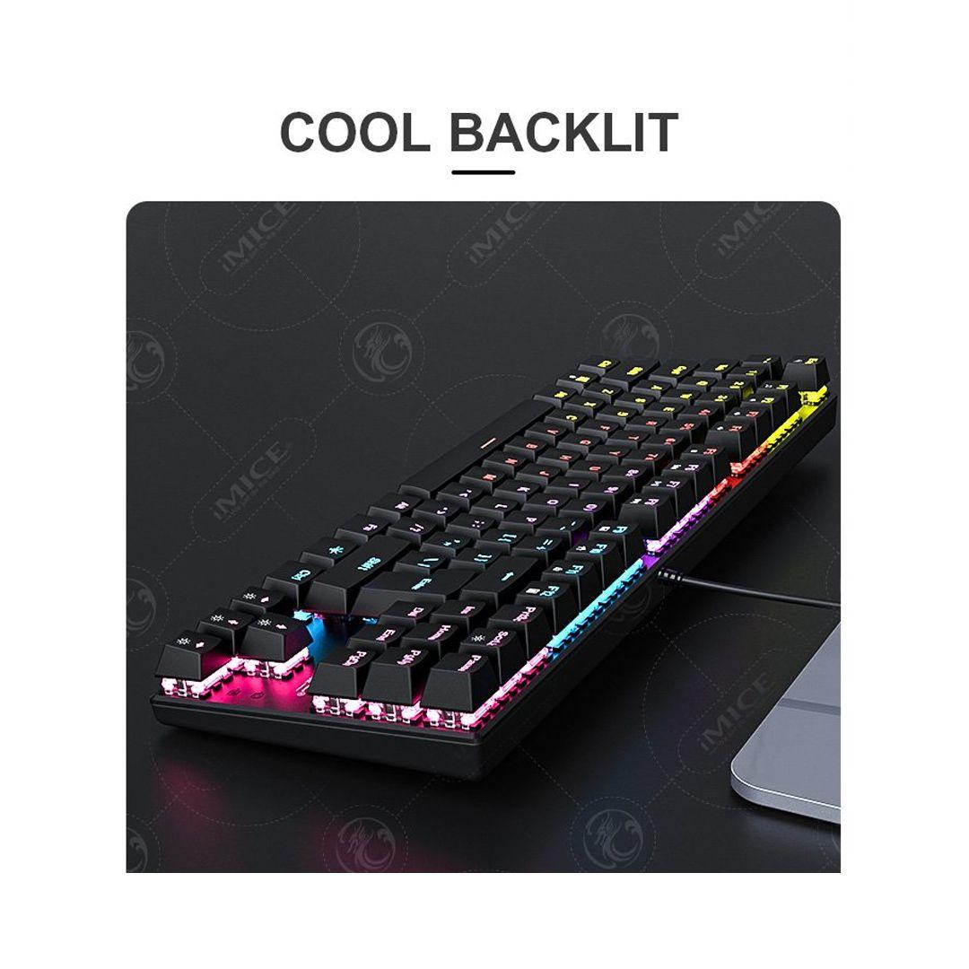 IMICE MK-X50 USB Professional Wired Gaming Mechanical Keyboard With ...