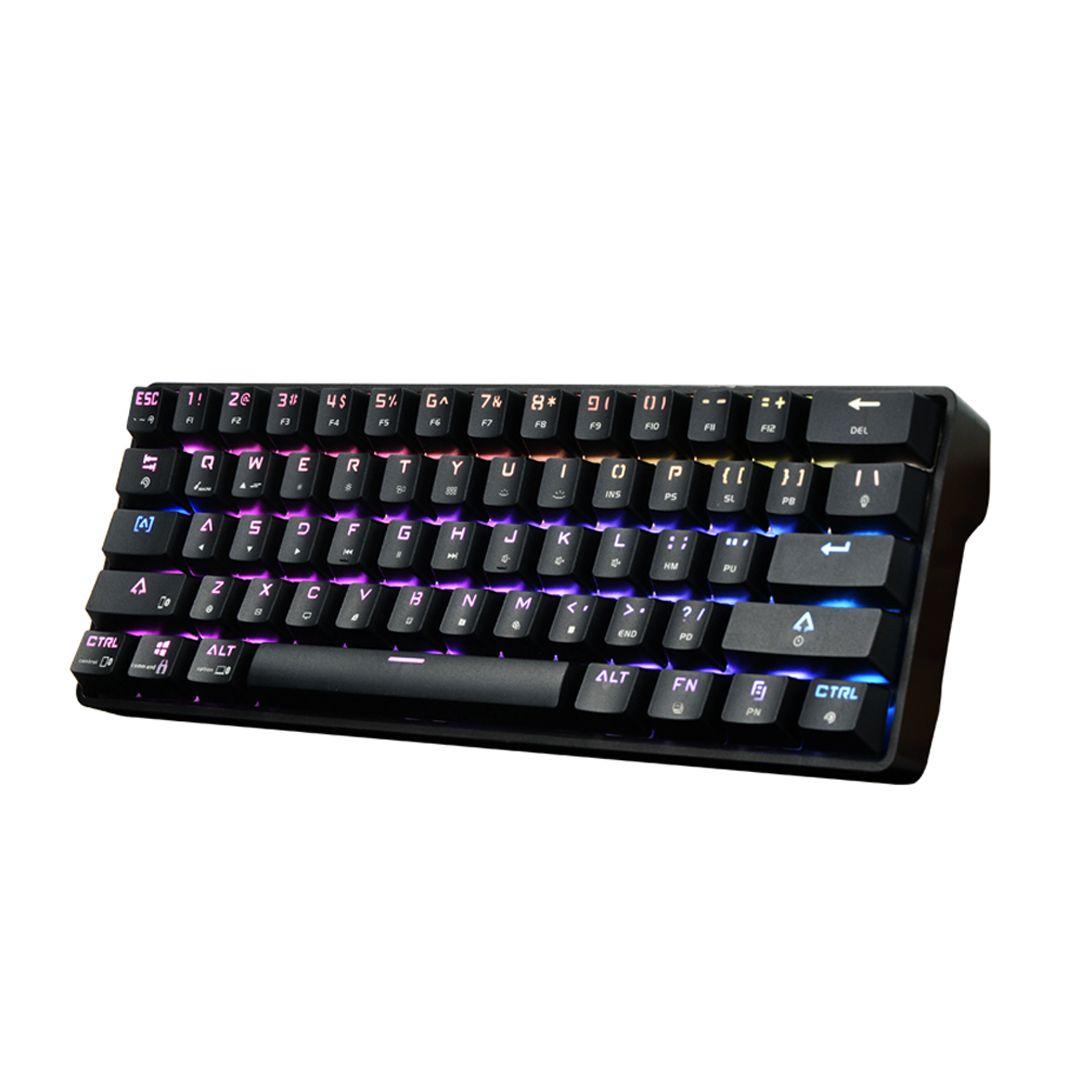 DK61 61keys RGB gaming mechanical Bluetooth Wireless keyboard