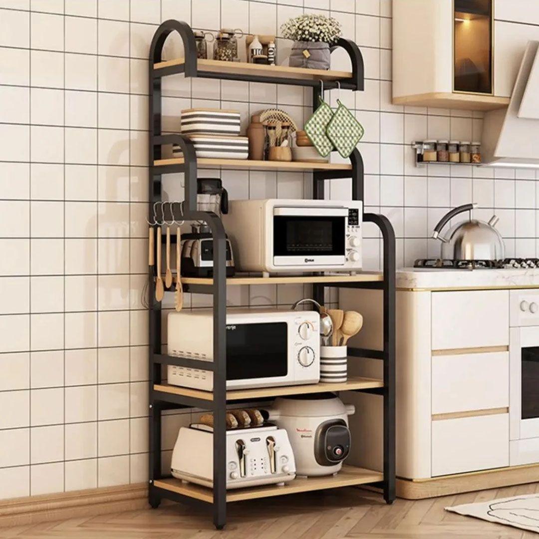 Stylish and modern design multi-layer kitchen storage rack